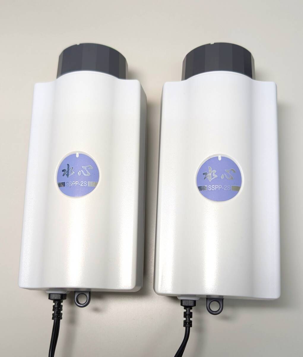 Yahoo!オークション - 【4台セット・訳あり】エアーポンプ 水心 SSPP-2...