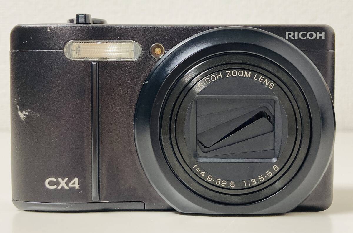 RICOH デジタルカメラ CX4 ブラック CX4BK 1000万画素裏面照射CMOS 光学10.7倍ズーム 広角28mm 3.0型液晶 高速連写(リコー)｜売買されたオークション情報 ...