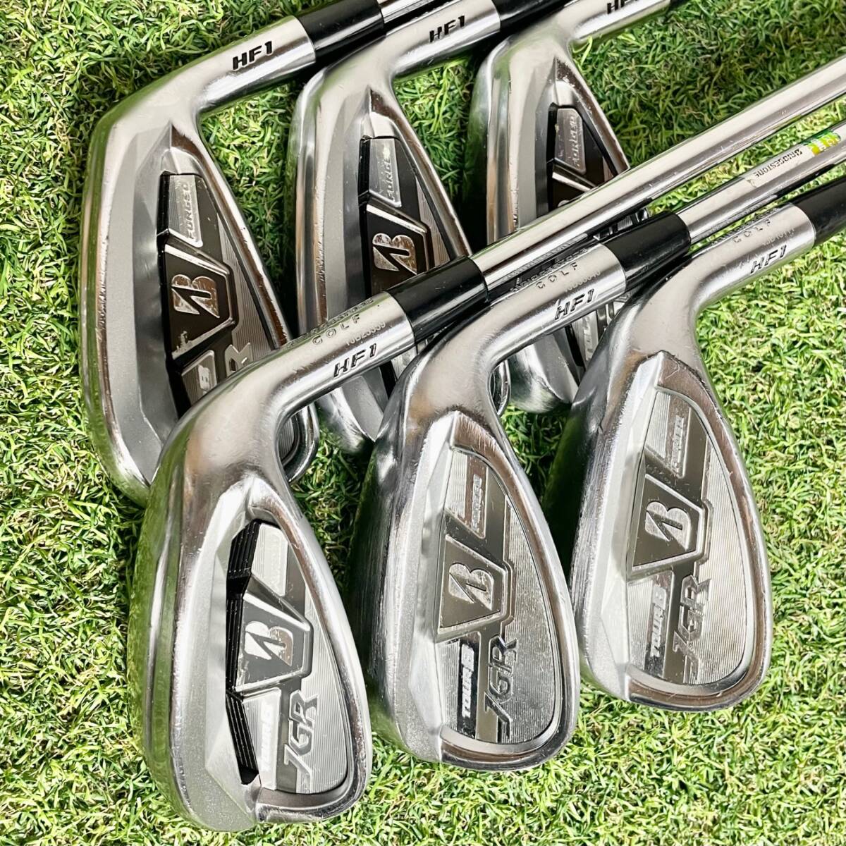 Yahoo!オークション - BRIDGESTONE Tour B JGR HF1 アイアンセット メ...