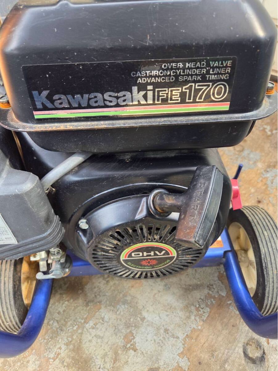 Yahoo!オークション - 高圧洗浄機 MSW1511 FE170 KaWaSaKI 現状品
