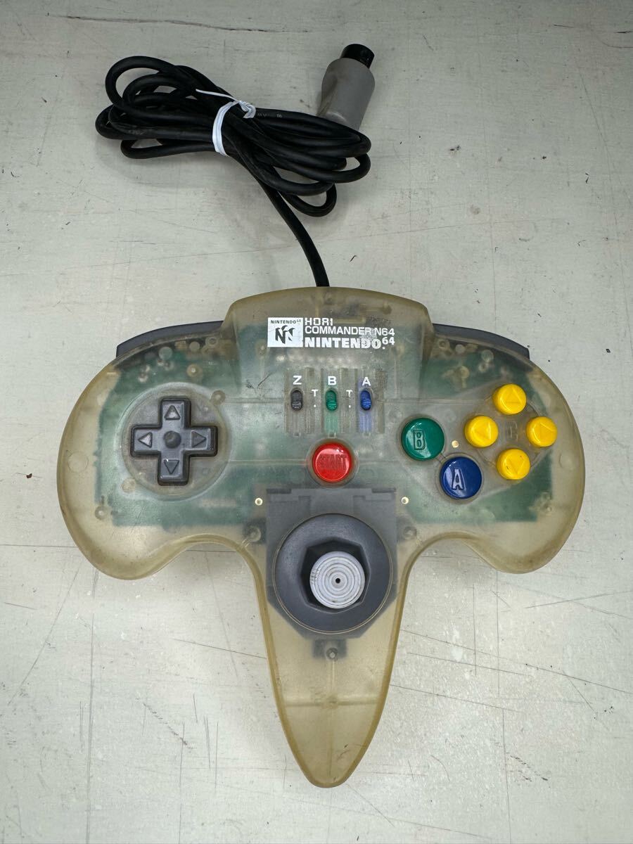 Yahoo!オークション - ニンテンドー64 HORI ホリ コマンダー 連射 コン...