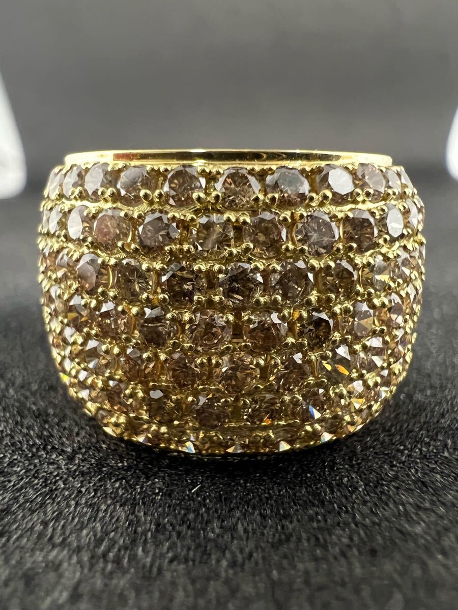 Yahoo!オークション - K18 リング ダイヤモンド 3ct 12号 3.93g EG1137
