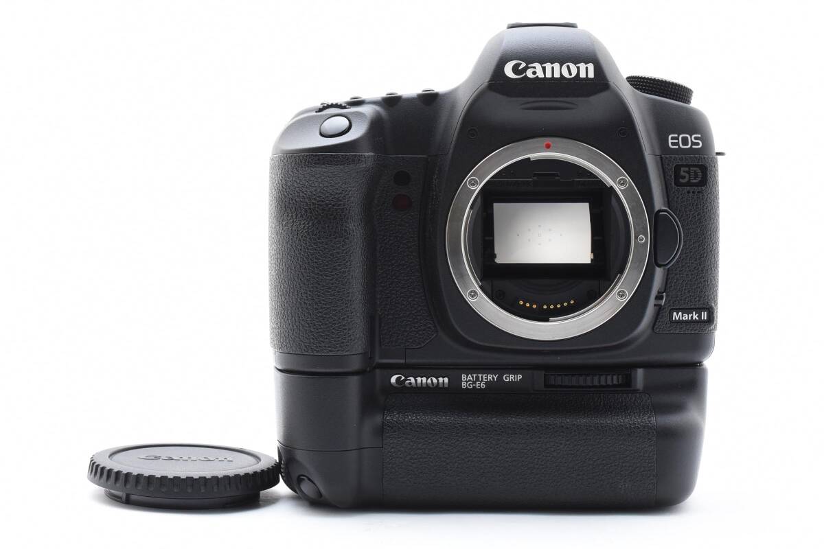 Yahoo!オークション - キヤノン Canon EOS 5D mark II ボディ BG-E6