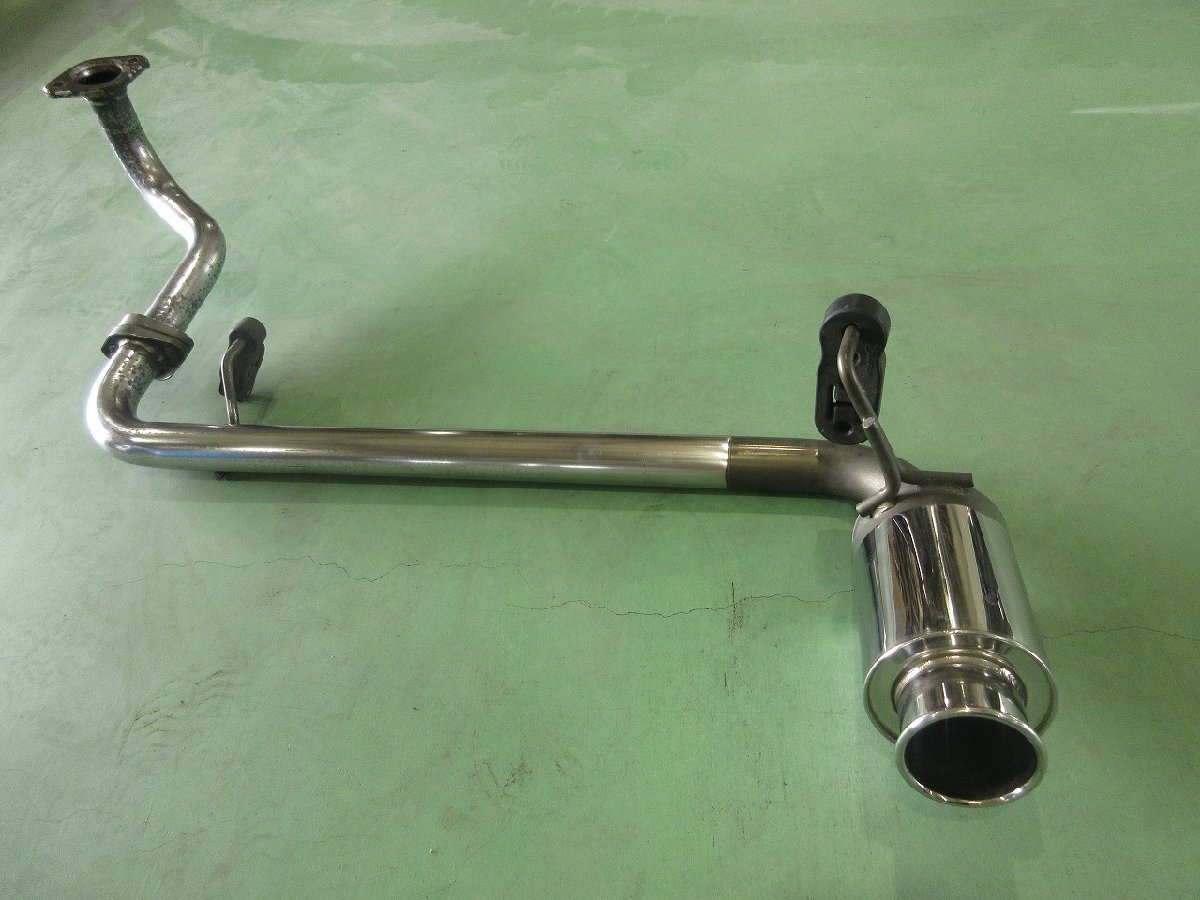 Yahoo!オークション - パジェロミニ H58A HKS 社外 リアマフラ...