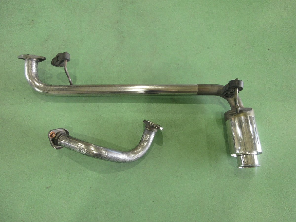 Yahoo!オークション - パジェロミニ H58A HKS 社外 リアマフラ...