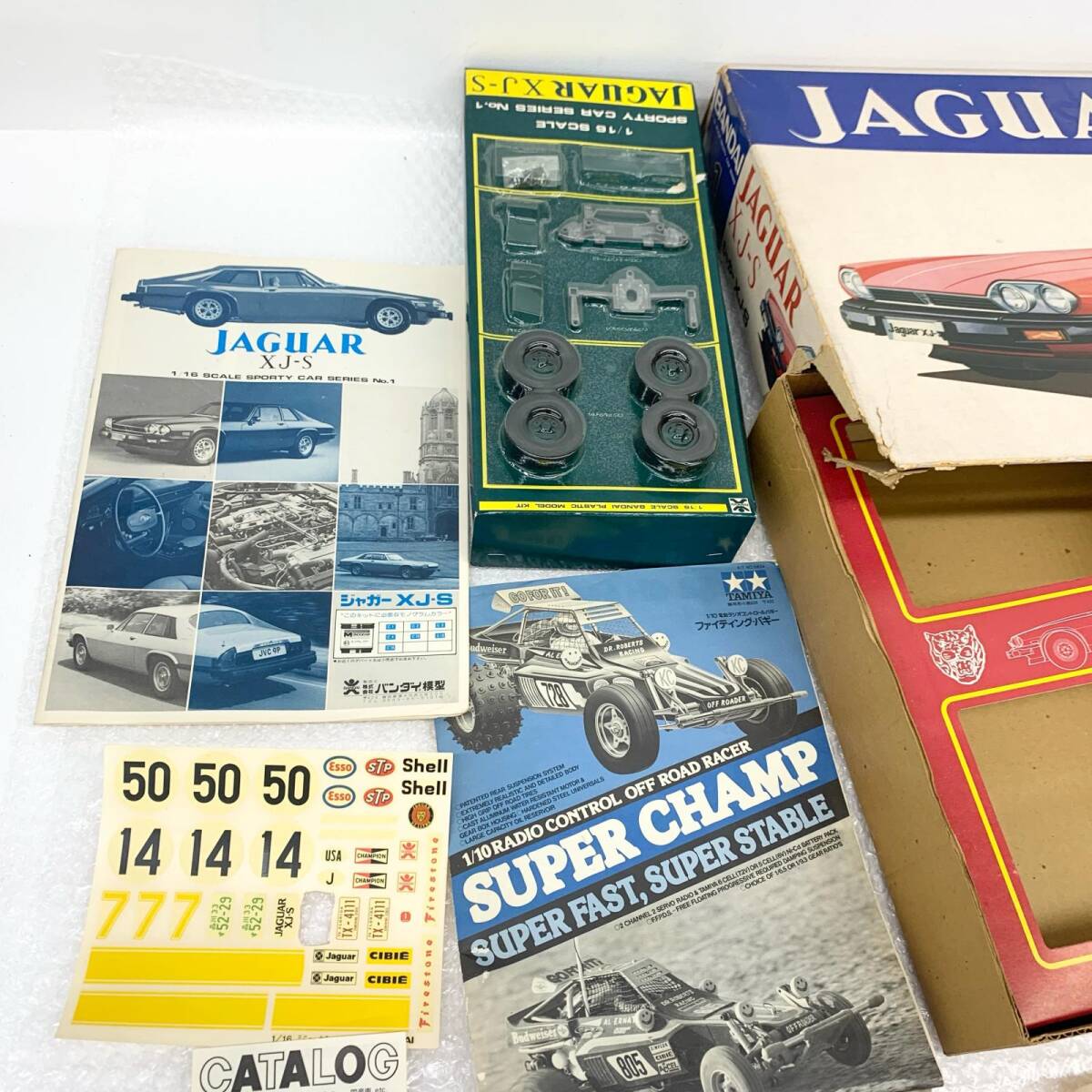 Yahoo!オークション - 【GLB】ジャンク バンダイ 1/16 JUGUAR XJ-S ジ...