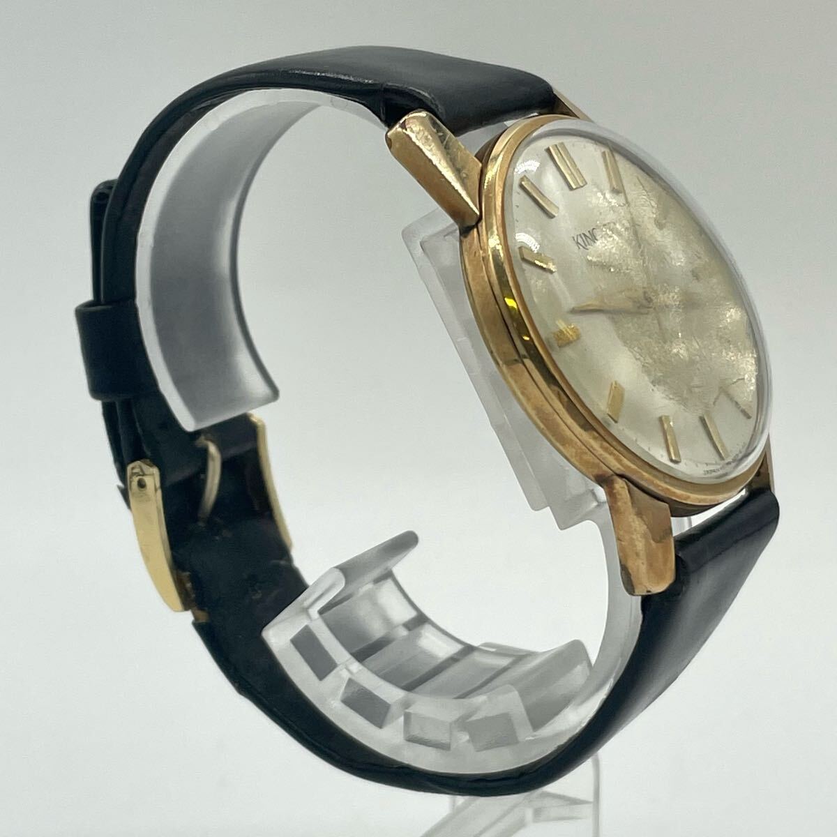 Yahoo!オークション - 【7A24】 1円スタート KING SEIKO DIASHOCK 25 J...