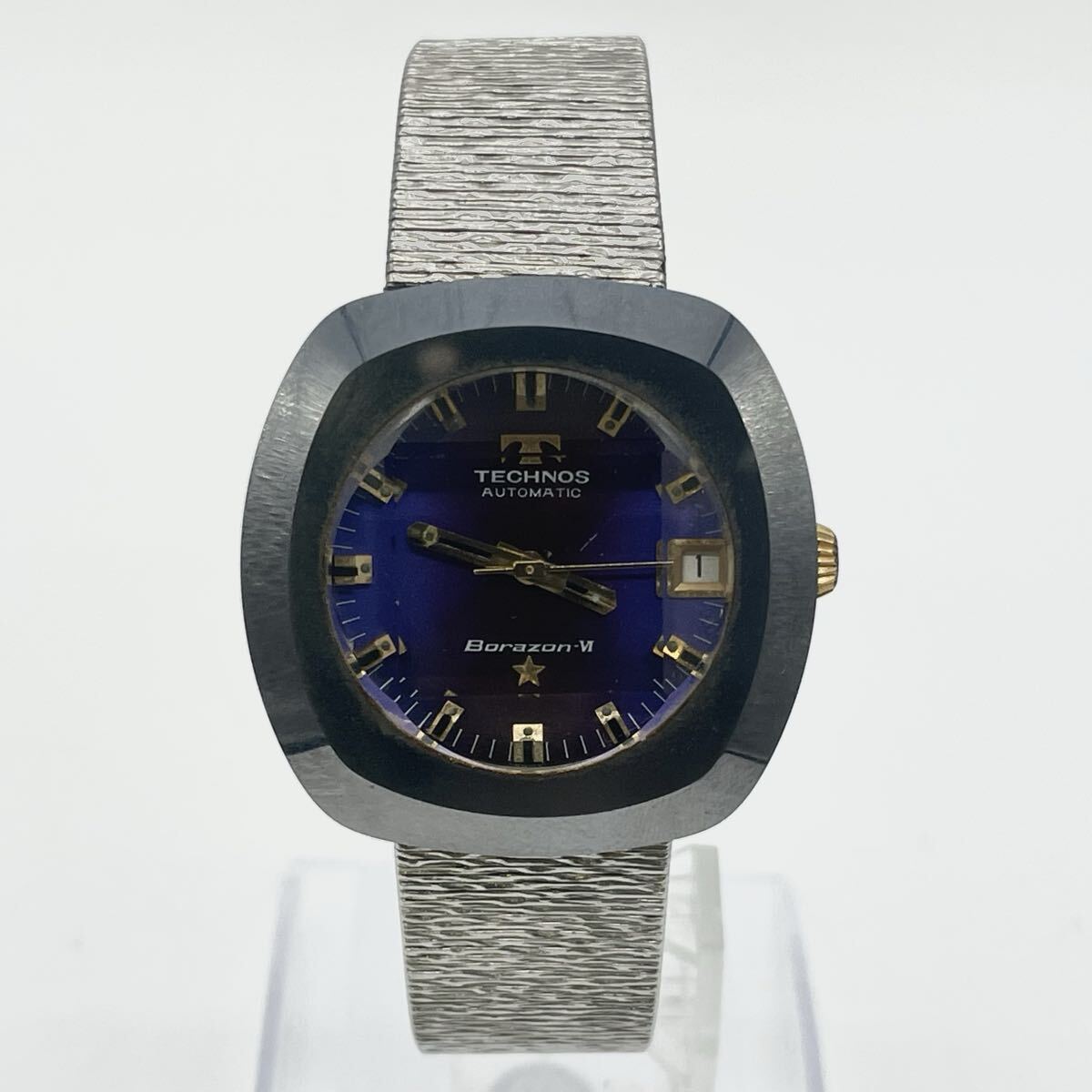 Yahoo!オークション - 【7S23】 1円スタート TECHNOS AUTOMATIC Borazo...