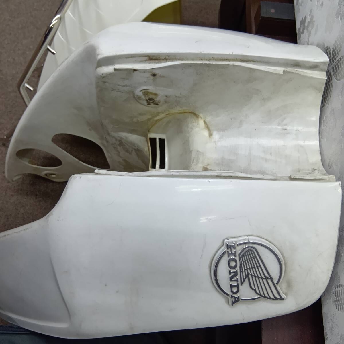 Yahoo!オークション - 3点セット・スーパーカブ C70 レッグシールド 当...