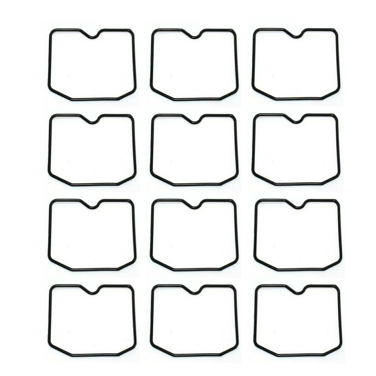 12枚 ケイヒン CVK キャブレターフロートパッキン ガスケット ゼファー400 χ ゼファー750 1100 ZRX GPZ400F GPZ400R GPZ400S イナズマ400 ...