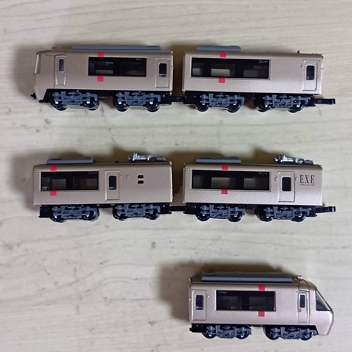 Yahoo!オークション - （管理番号696） 小田急 30000 EXE 5両 ジャ...