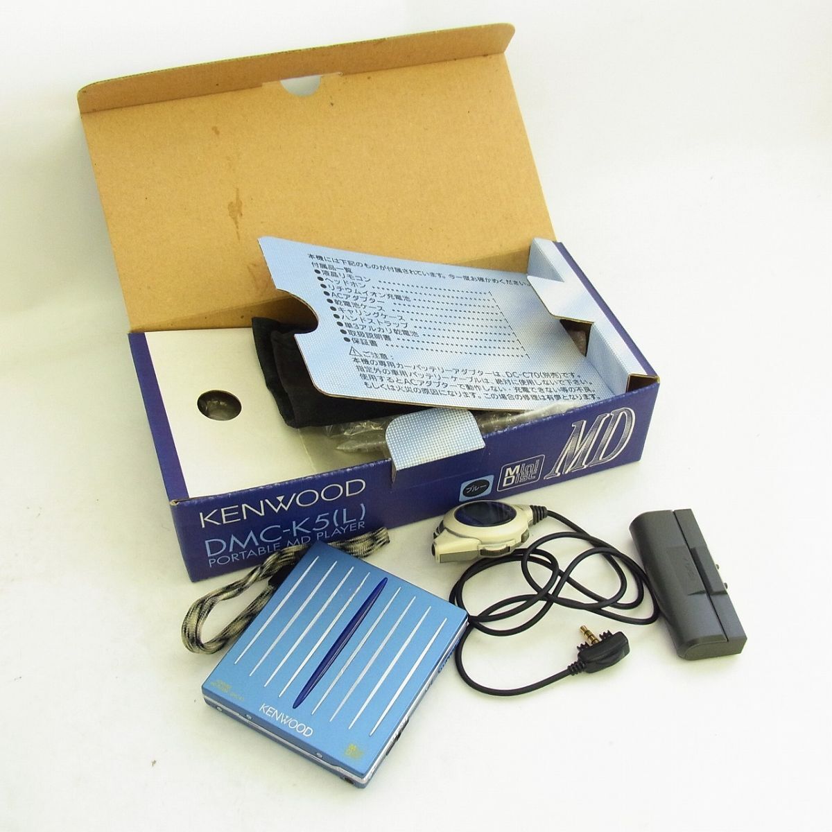 Yahoo!オークション - K936-Y38-5903 KENWOOD ケンウッド Portable MD ...