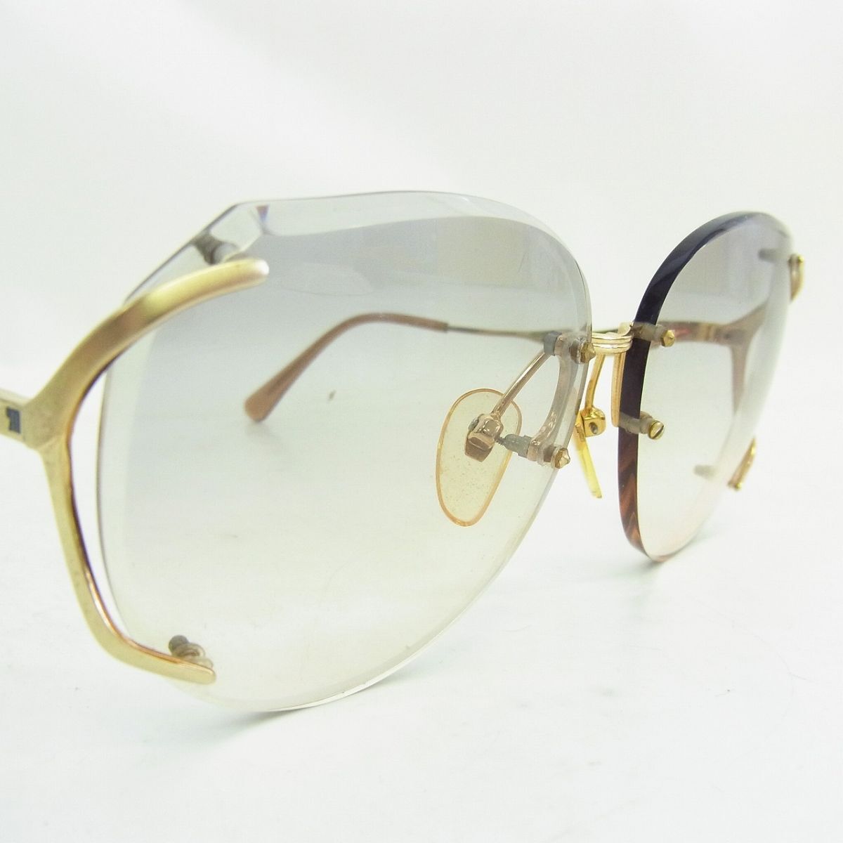 Yahoo!オークション - K905-Y38-574 メーカー不明 メガネ 度あり 現状...