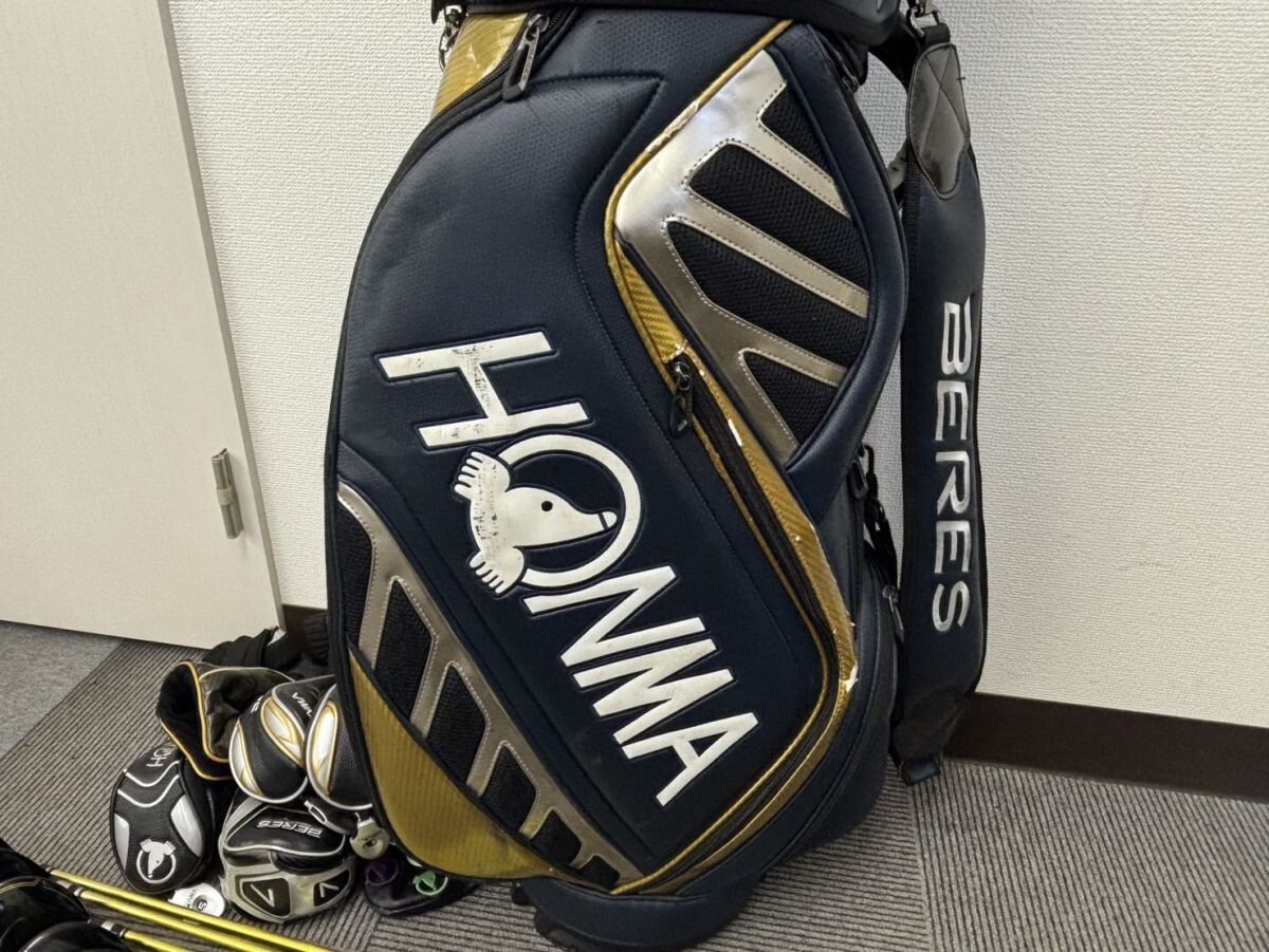 Yahoo!オークション - H037-X11-3【引取限定】 HONMA ホンマ キャディ...