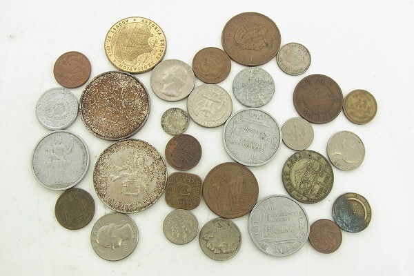 Yahoo!オークション - K410-Y39-555 海外コイン まとめ 現状品