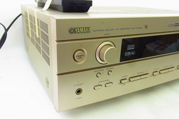 Yahoo!オークション - M042-J9-5661 YAMAHA ヤマハ DSP-AX540 AVアンプ...