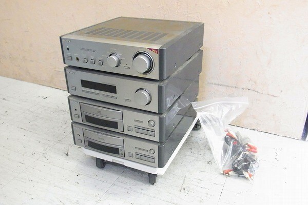 Yahoo!オークション - M143-J37-1426 SONY ソニー TA-S2 / ST-S1 / CDP...