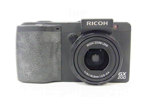 Yahoo!オークション - N086-Y25C-499 RICOH リコー GX200 コンデジ 現...