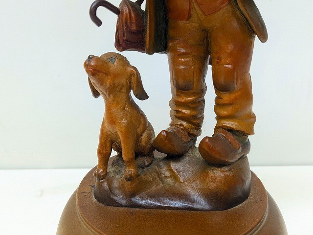 Yahoo!オークション - EE263-N35-4781 ANRI アンリ 木彫り オルゴール ...