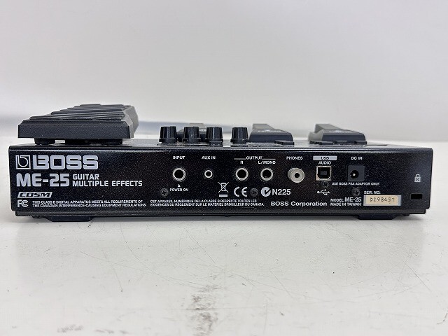 Yahoo!オークション - GG2329-N27-3691 BOSS ボス ME-25 ギターエフェ...