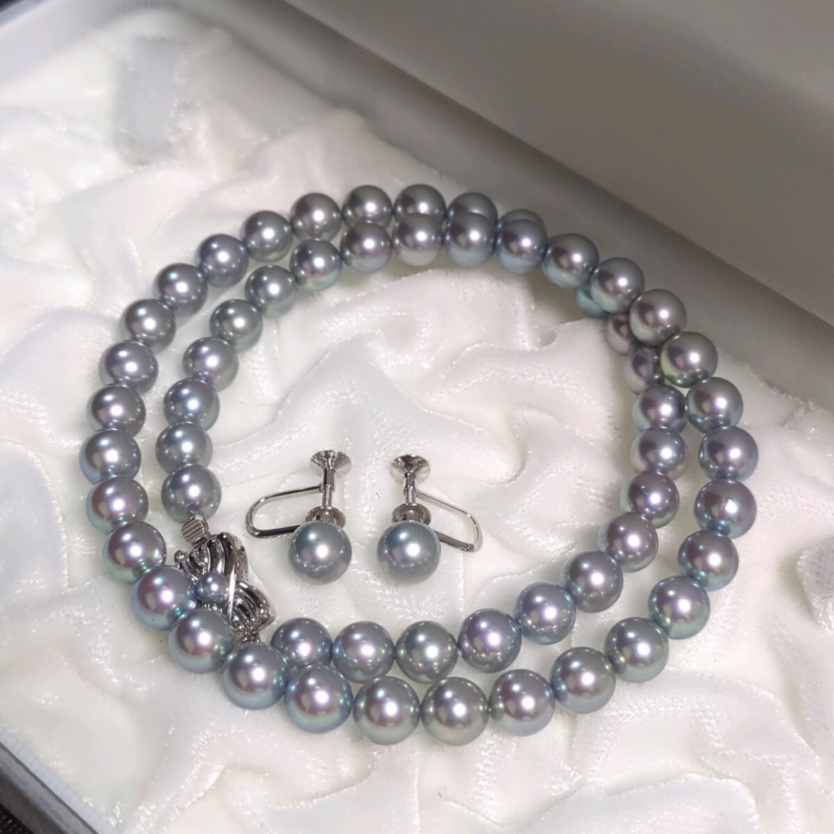 Yahoo!オークション - 【TASAKI K14イヤリング】7.0-7.5mm アコヤ真珠 ...