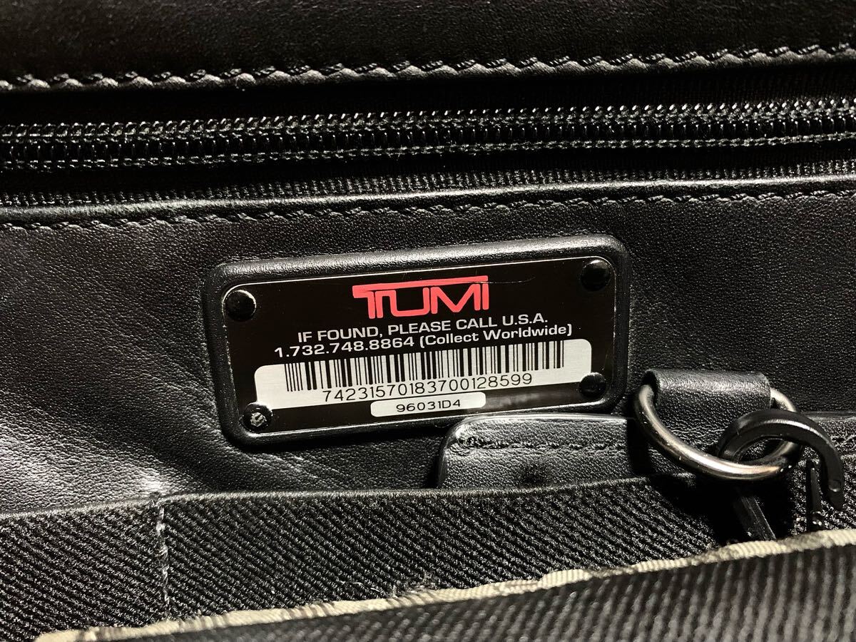 Yahoo!オークション - TUMI.ナパレザー ブリーフケース(黒/96031D4/2WA...