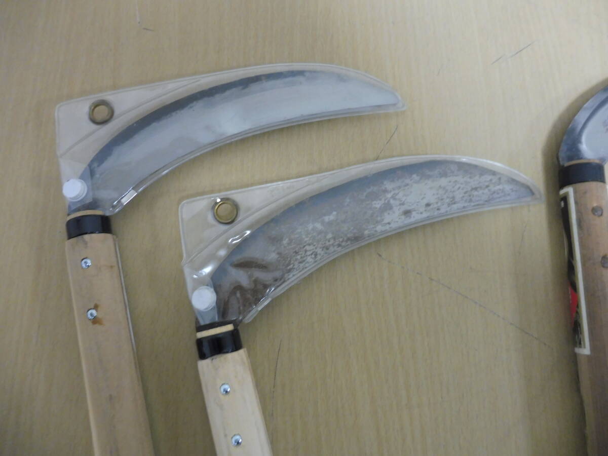 Yahoo!オークション - 「771/T2A」まとめて4点 鎌 豊稔鎌/旭燕印 青鋼 ...