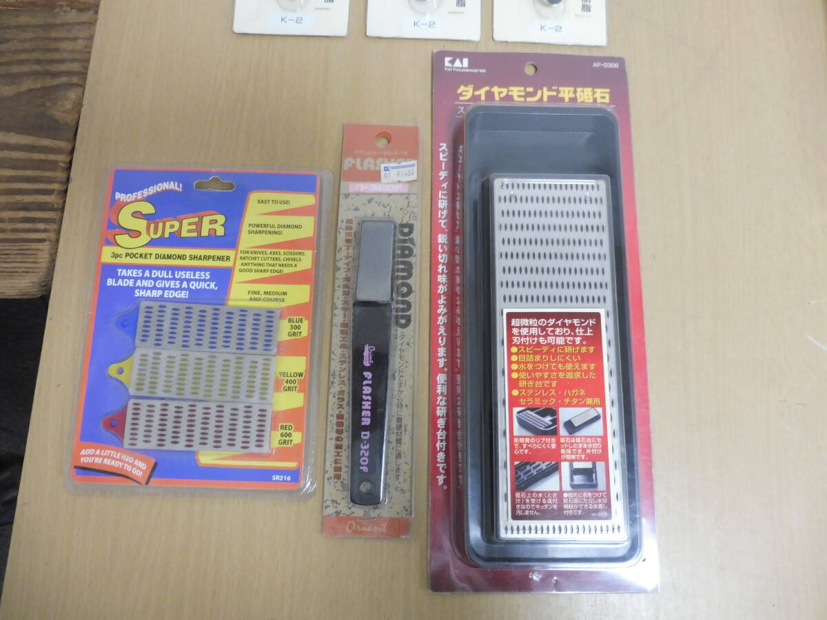 Yahoo!オークション - 「771/T2A」未使用 まとめて10点 包丁研ぎ 砥石 ...