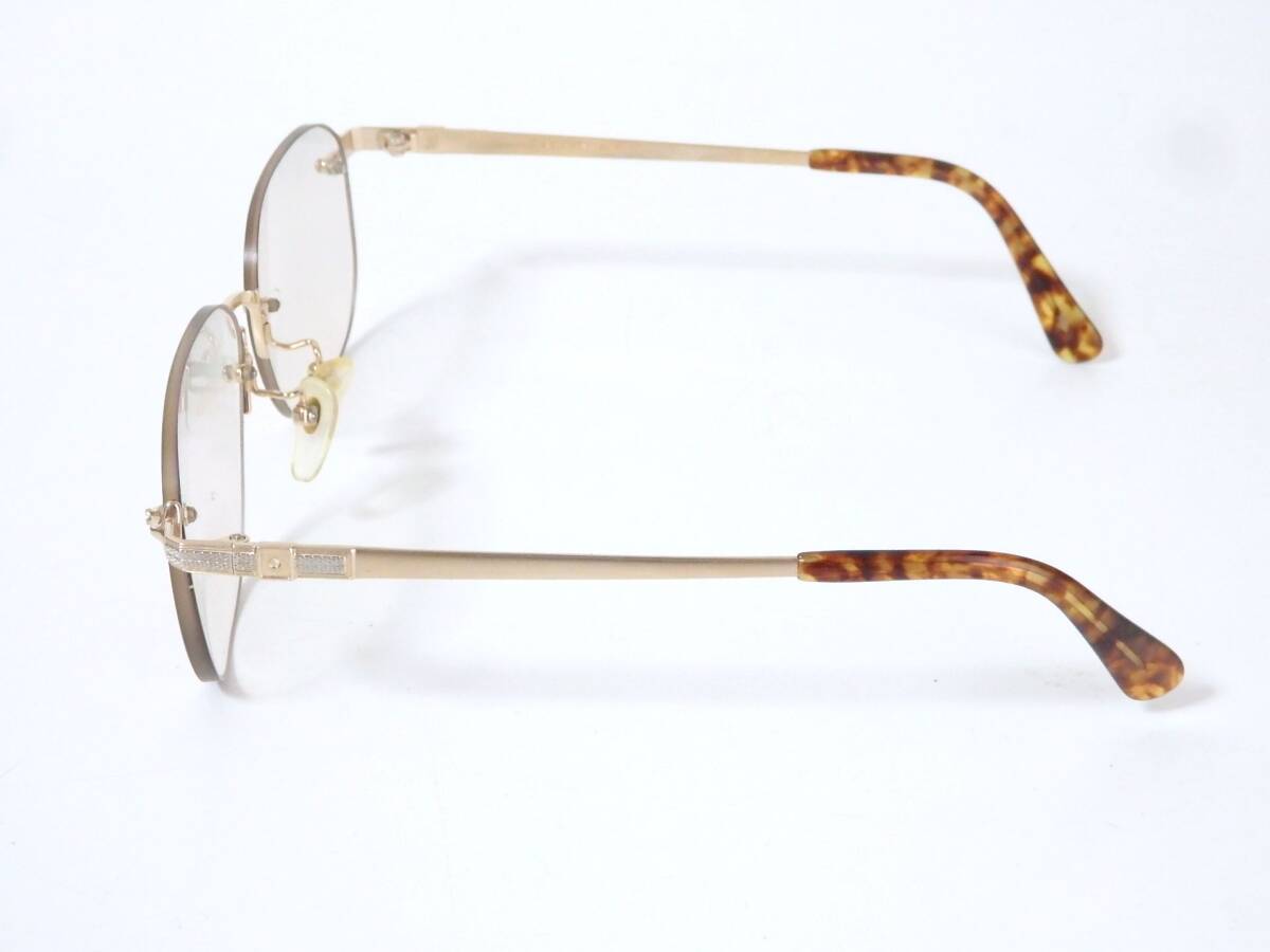 Yahoo!オークション - ＜LANVIN ランバン メガネフレーム DEC K18 35-1...