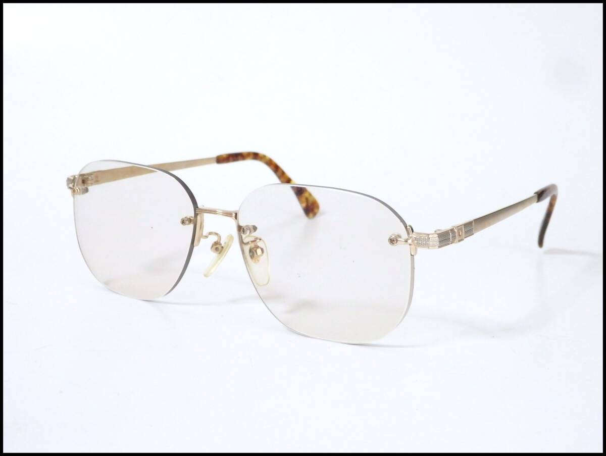 Yahoo!オークション - ＜LANVIN ランバン メガネフレーム DEC K18 35-1...