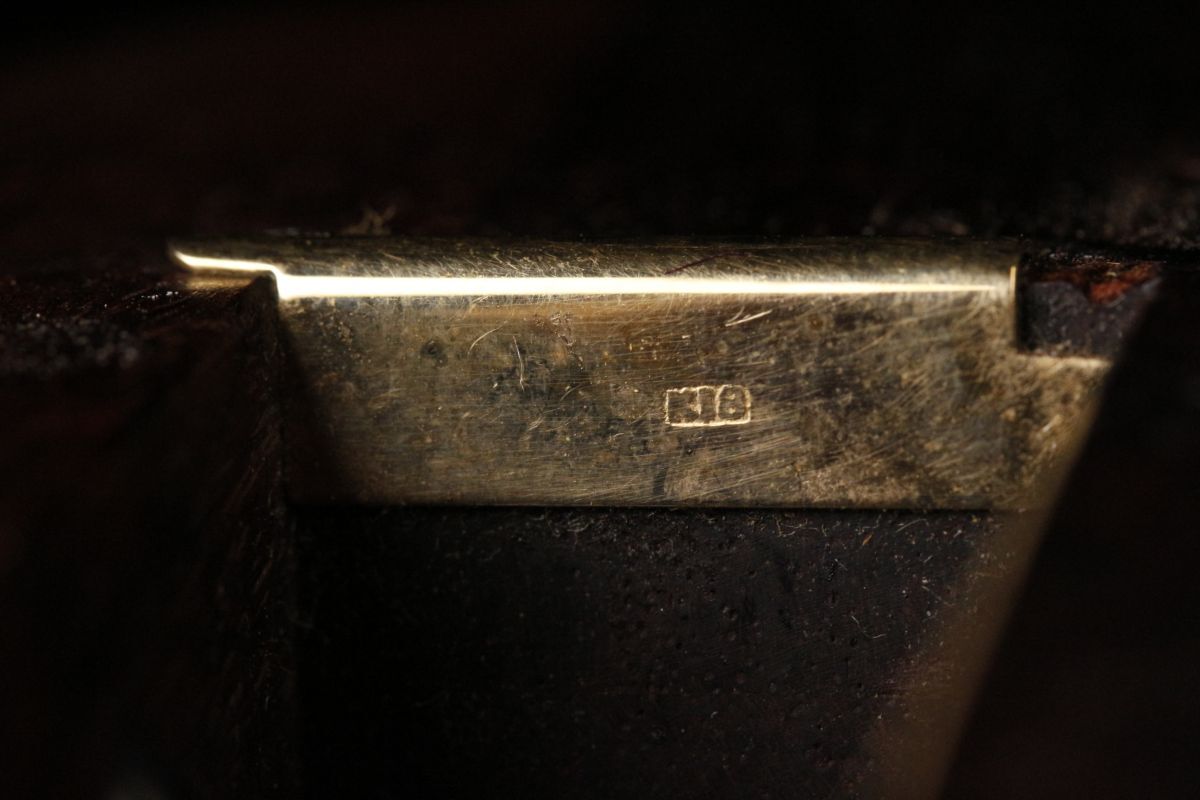 Yahoo!オークション - 【LIG】高級三味線 紅木 トチ目 K18 K9刻印 金細...