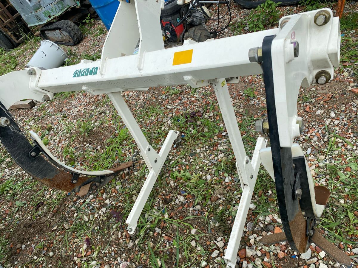 Yahoo!オークション - スガノ農機 プラソイラ MPS2 2連 トラクター 部...