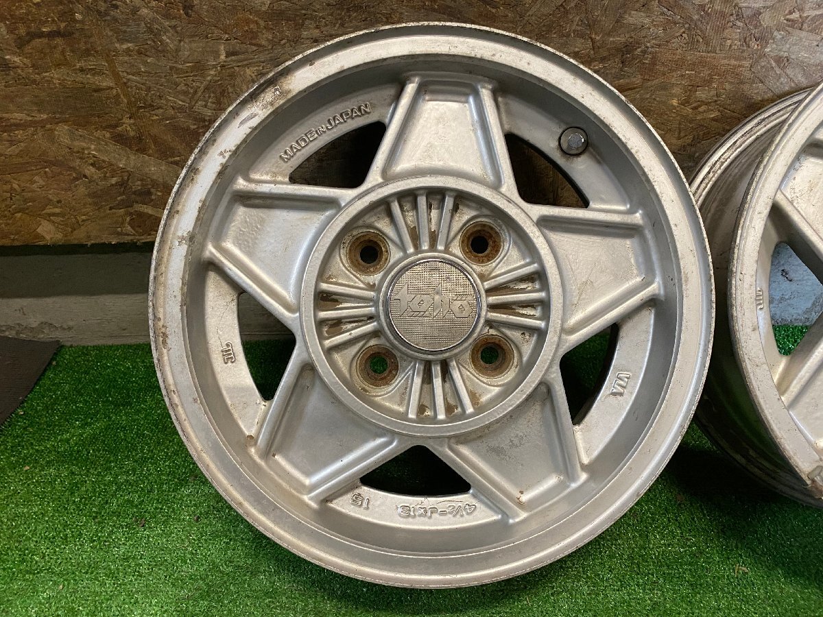 Yahoo!オークション - TOHO MAG 13インチ 4.5J +15 PCD114.3 4H 旧車 ...