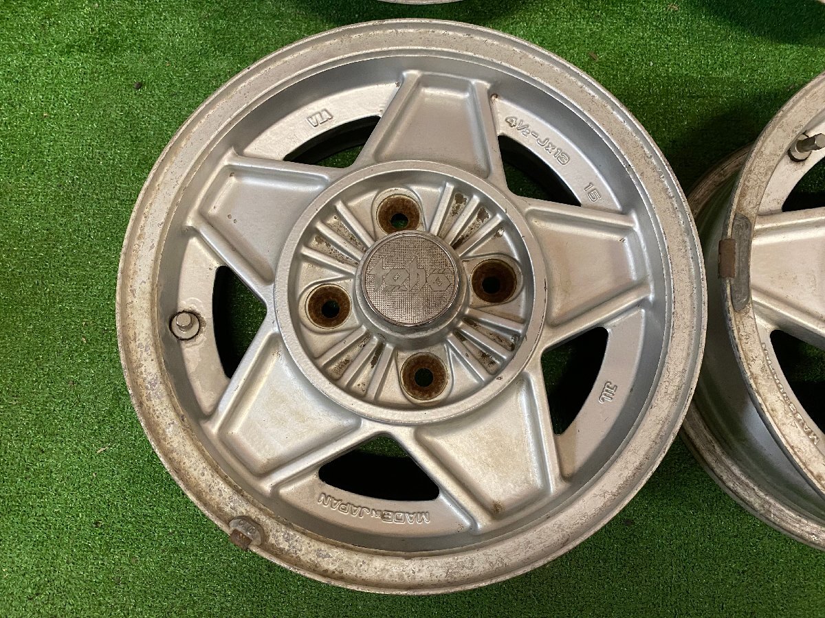 Yahoo!オークション - TOHO MAG 13インチ 4.5J +15 PCD114.3 4H 旧車 ...