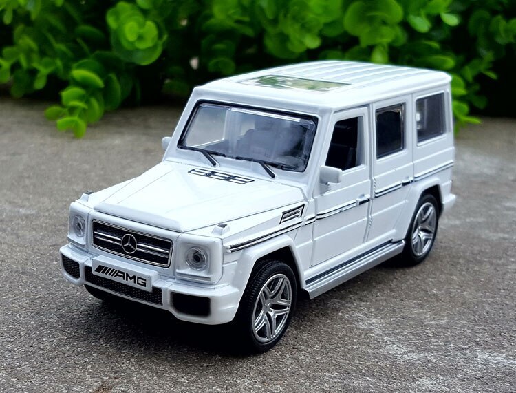 Yahoo!オークション - メルセデスベンツ ホワイト G65 AMG 1/32 ゲレン...
