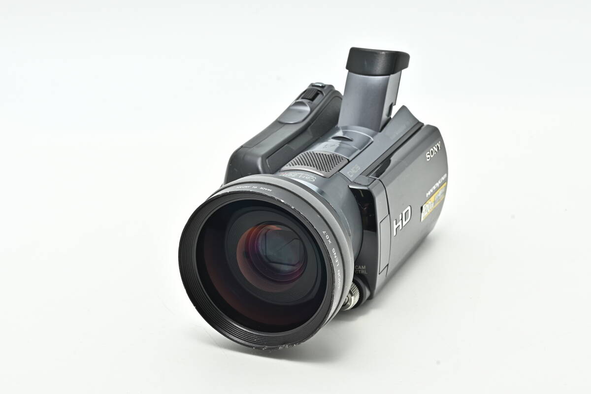Yahoo!オークション - 1J-070 SONY ソニー HANDYCAM HDR-SR12 + VCL-HG...