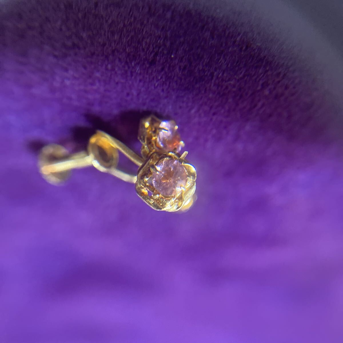 Yahoo!オークション - (O) K18 18金 イヤリング アクセサリー 総重量約...