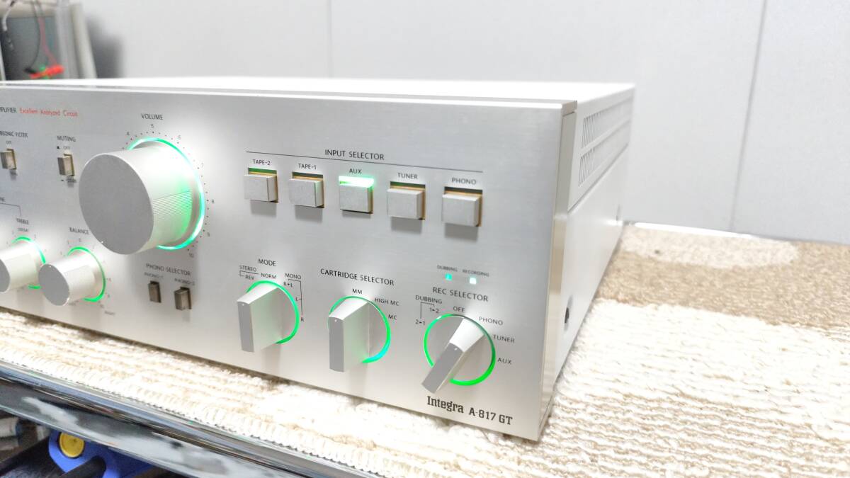 Yahoo!オークション - Onkyo A-817GT[LED Trance EDITION/美品整備済完...