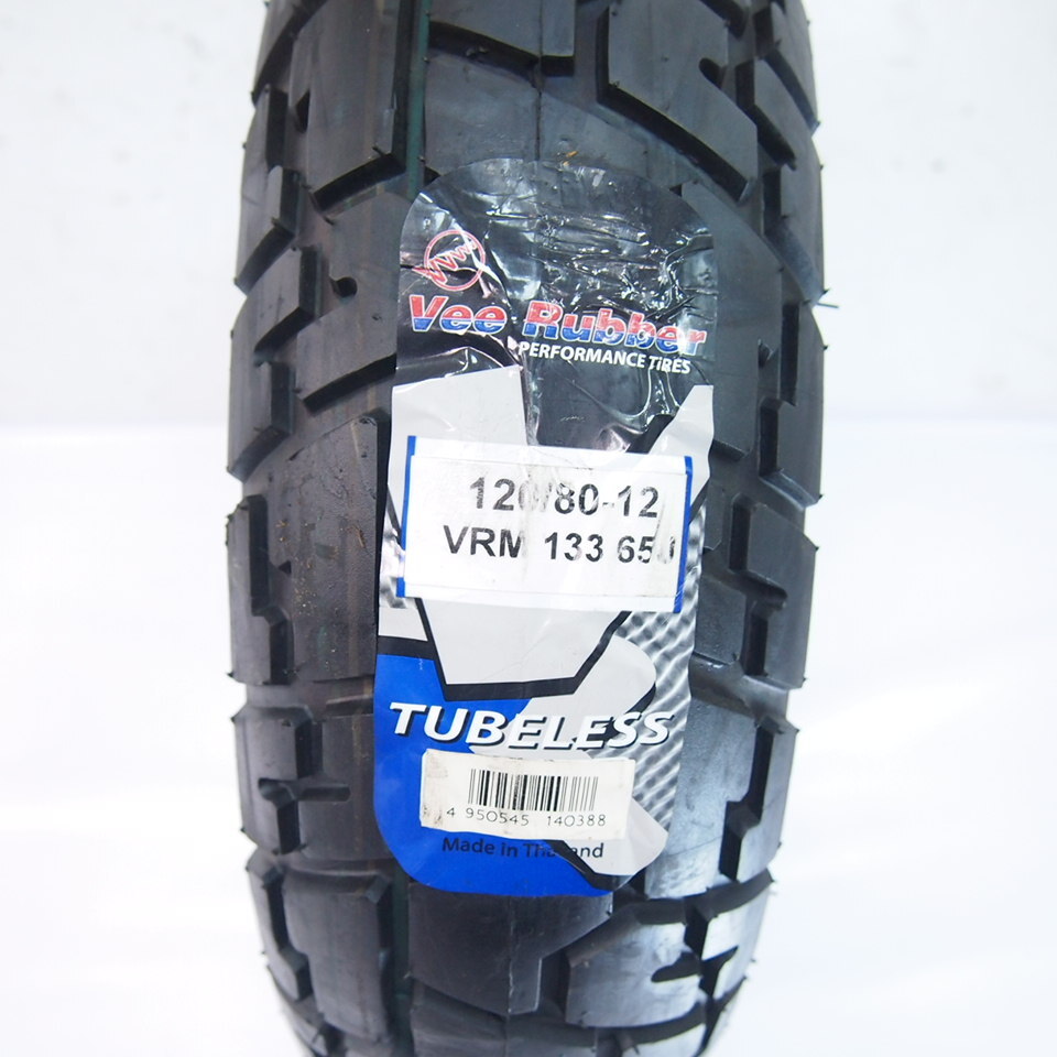 Yahoo!オークション - 新品 120/80-12 VeeRubber モンキー125 JB02 JB0...