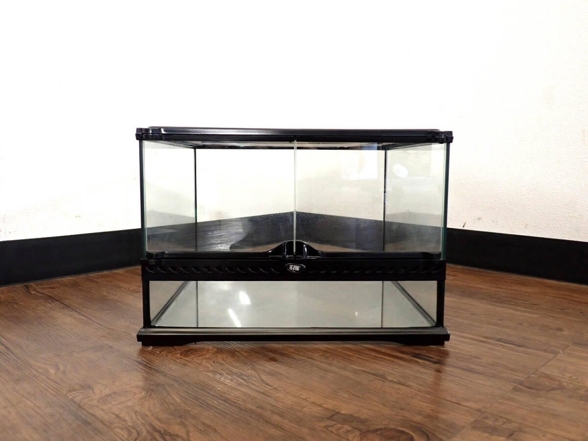 Yahoo!オークション - 中古 爬虫類ケージ GEX グラステラリウム 4530 ...