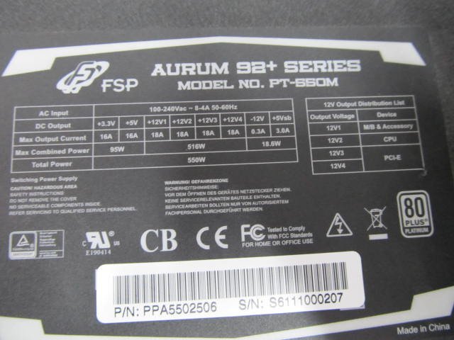 Yahoo!オークション - KA8056/電源BOX 6台/500W～ SilverStone SST-ST5...