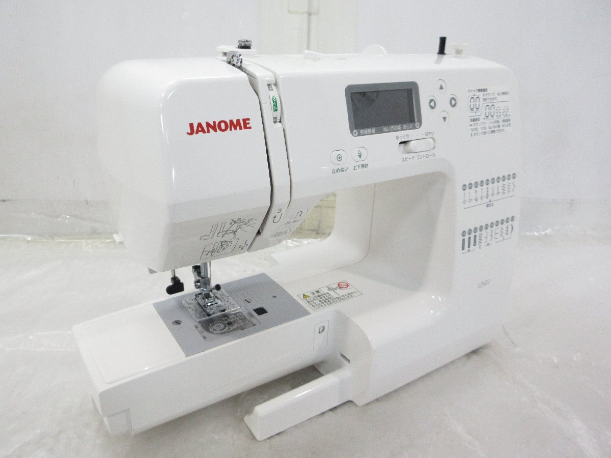 Yahoo!オークション - JANOME ジャノメ コンピュータミシン IJ501 808...