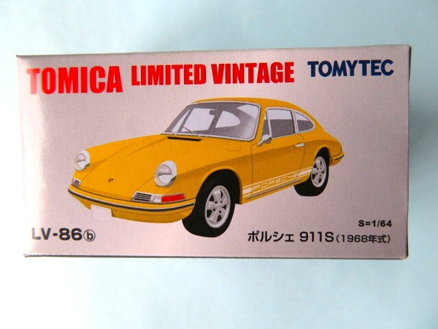 Yahoo!オークション - LV-86b《 ポルシェ 911S 黄（1968年式）S=1/64》...