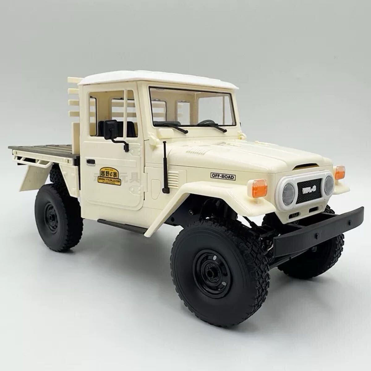 Yahoo!オークション - 即納バッテリー2本 NEW WPL C44 RTR 4WD FJ45 ラ...