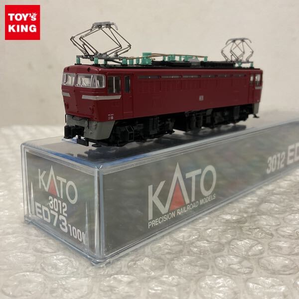 Yahoo!オークション - 1円〜 動作確認済 KATO Nゲージ 3012 ED73 1000