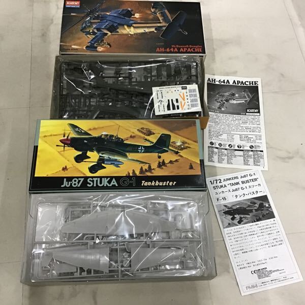 Yahoo!オークション - 1円〜 アカデミー 1/72 AH-64A アパッチ フジミ ...