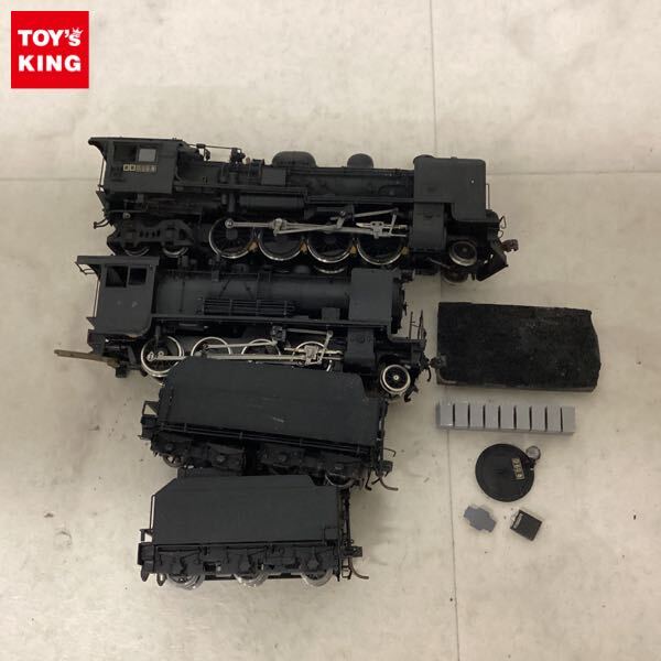 Yahoo!オークション - 1円〜 ジャンク 鉄道模型 D60 8 蒸気機関車 他