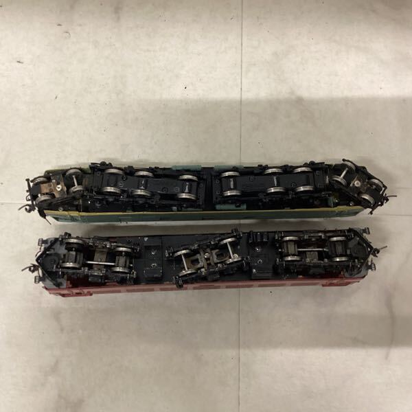 Yahoo!オークション - 1円〜 ジャンク エンドウ等 鉄道模型 EF58 46 EF...