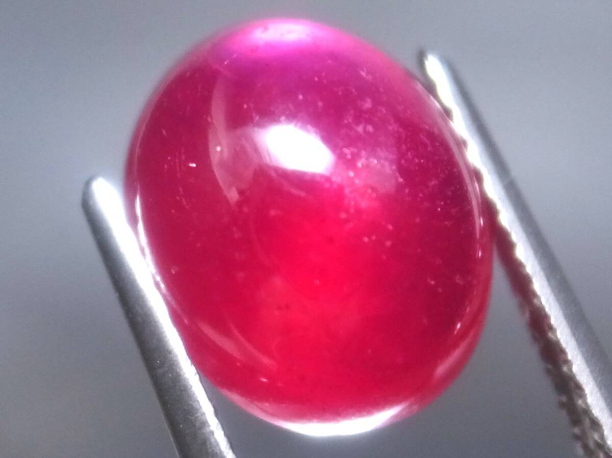 Yahoo!オークション - 4.66ct a 新品・天然ルビーカボションカット モ...