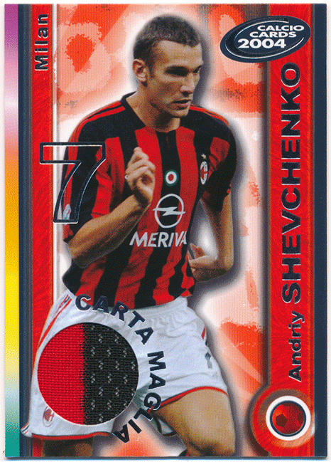 Yahoo!オークション - Andriy Shevchenko 2004 Panini Calcio Cards Ca...